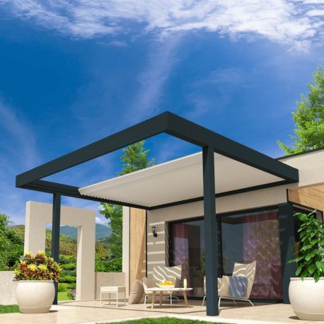 Pérgola bioclimática retráctil Prestige - Alsol